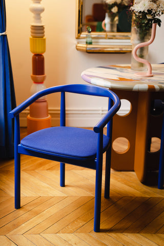 Chaise Contour Bleu | Colortherapis
