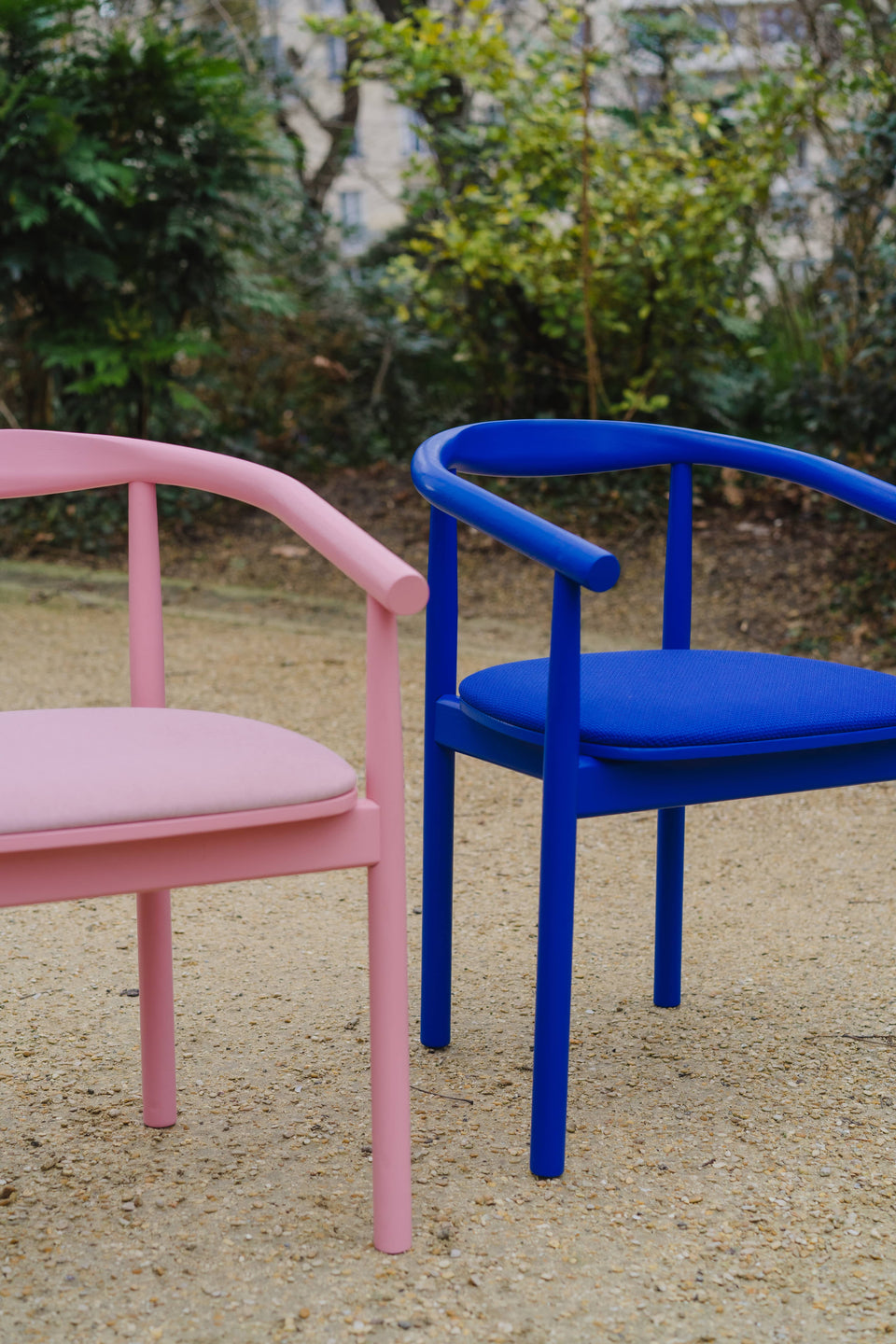 Chaise Contour Bleu | Colortherapis