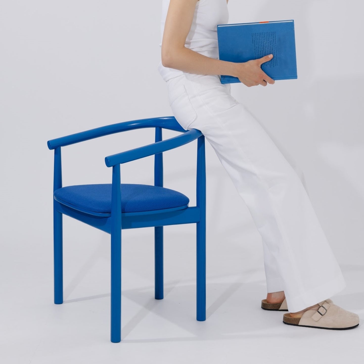 Chaise Contour Bleu | Colortherapis